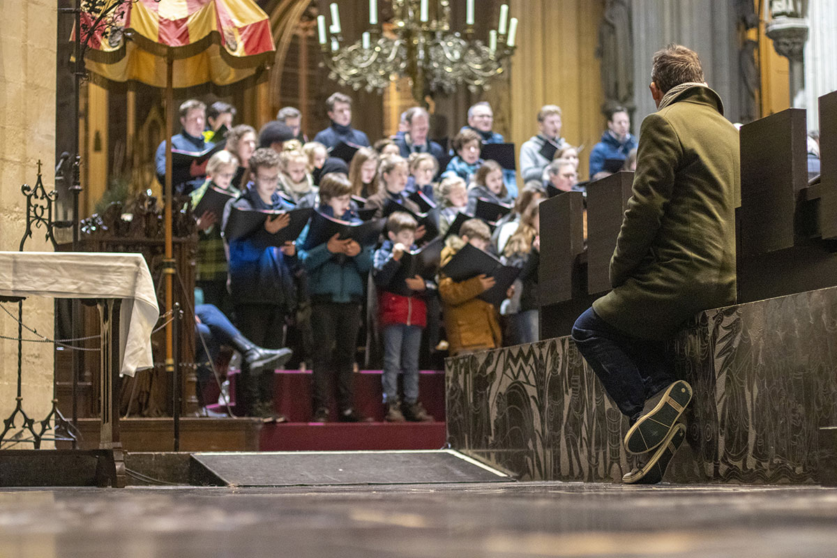 Will Todd op bezoek bij Schola - Sint-Jan 's-Hertogenbosch